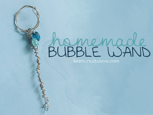 Homemade Bubble Wand Homemade Bubble Wand