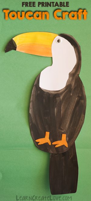 Printable Toucan Craft