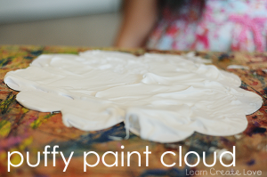 Puffy Paint Cloud