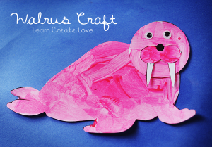 Printable Walrus Craft