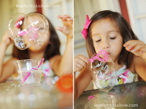 Homemade Bubbles Recipe