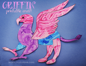 Printable Griffin Craft