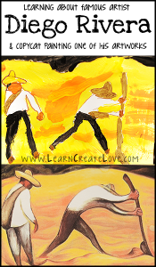 Diego Rivera Painting Lesson