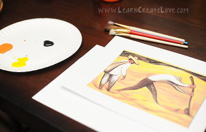 Diego Rivera Painting Lesson