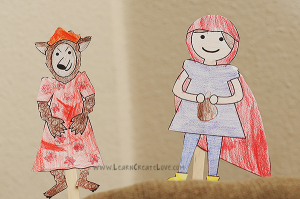 Printable Storytime Craft: Little Red Riding Hood